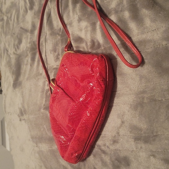 Lyrella | Bags | Vintage Lrella Snake Skin Small Purse | Poshmark